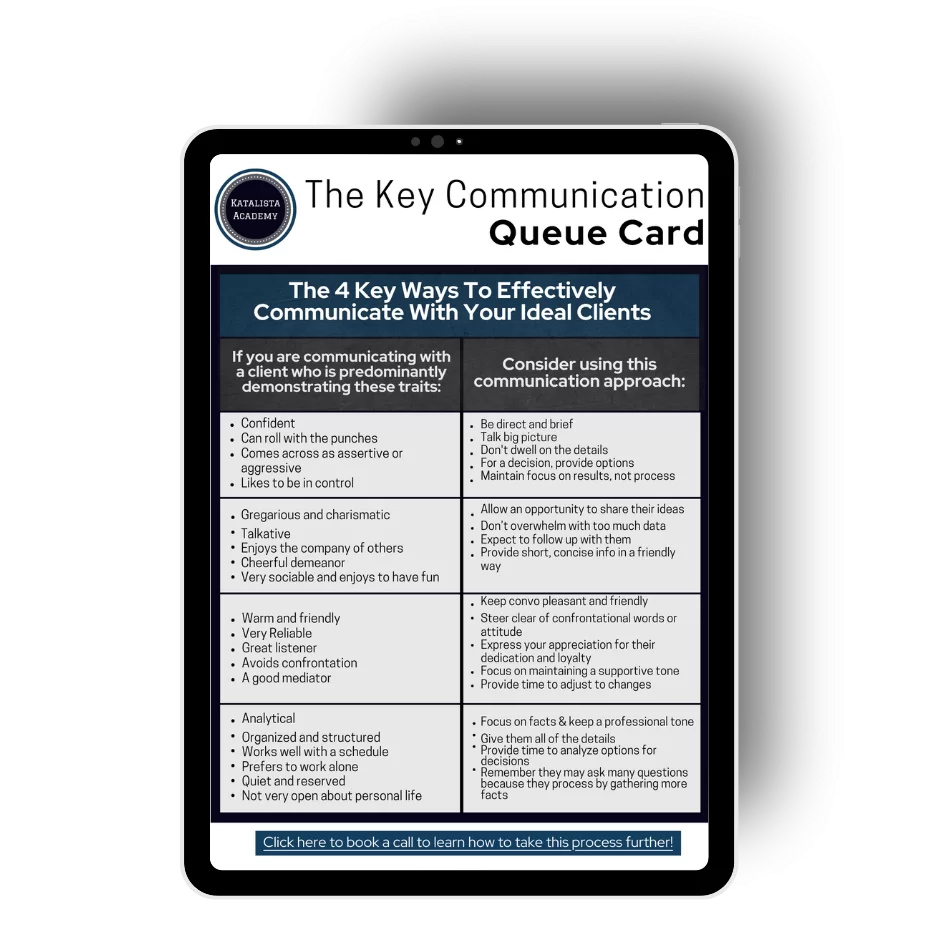 Why You Need A DISC Assessment - Katalista Academy